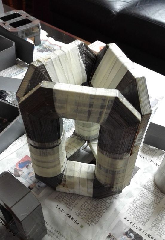 magnetik Amorf Core Material Untuk Pengisian Tumpukan Dan Daya amorf ...